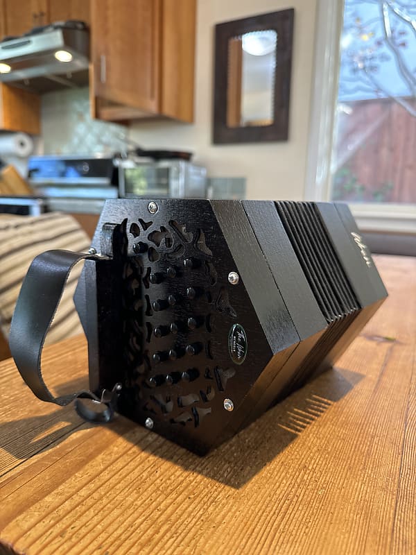 McNeela Wren Anglo Concertina 2 2024 - Black | Reverb