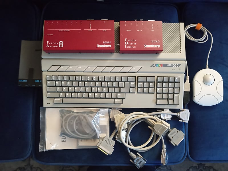 Super rare Atari Falcon complete with Logic and Interface | Reverb