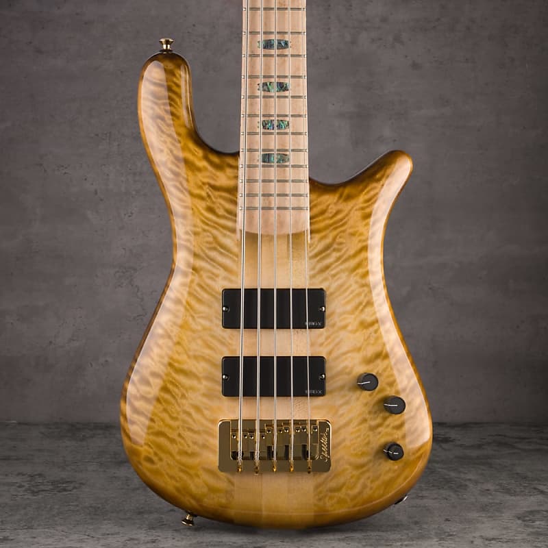 Spector USA Custom NS-5XL 5-String Bass Guitar - Cinnamon | Reverb