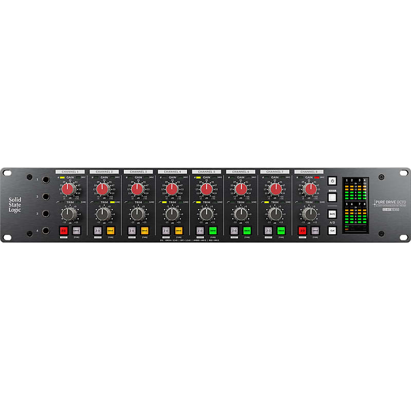 Solid State Logic SSL Pure Drive Octo 8-Channel Microphone | Reverb