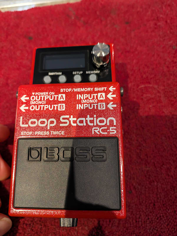 Boss RC-5 Loop Station 2020 - Present - Red | Reverb