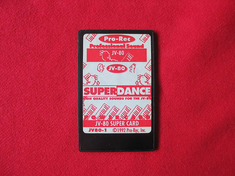 Vintage Pro-Rec Super Dance Sound Card for Roland JV-80 | Reverb