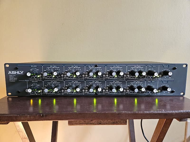 Ashly PQX 572 Stereo Seven Band Parametric Equalizer | Reverb