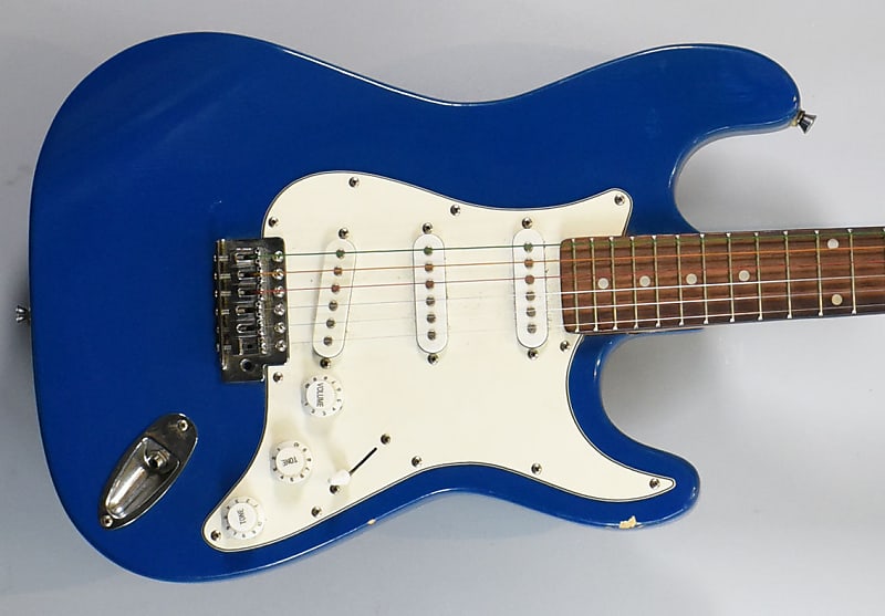 Strat-Style Guitar - Blue | Reverb