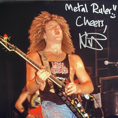 Britt Lightning - Vixen - Jaded Signed 8 x 10 Photo | Reverb