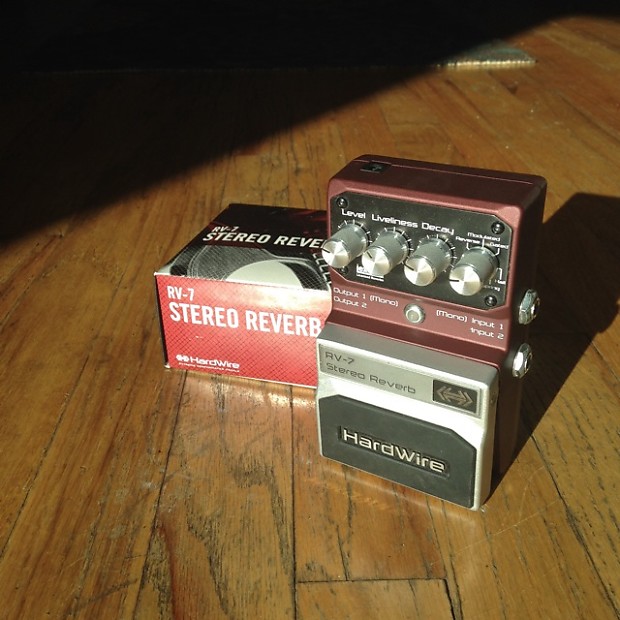 Hardwire RV-7 Stereo Reverb | Reverb
