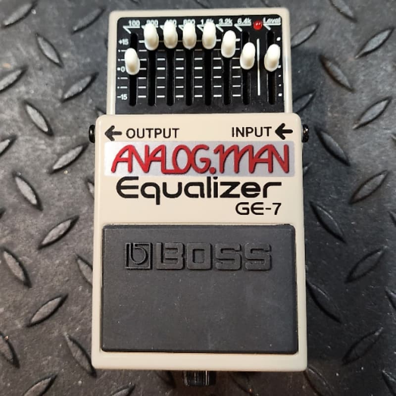 Analogman Boss GE-7 Graphic Equalizer Pro Mod EQ Taiwan | Reverb