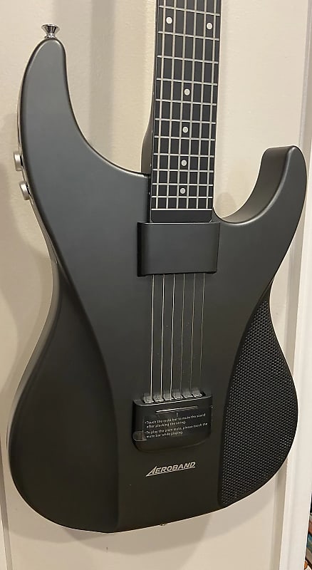 AeroBand Stringless Travel Guitar 2024 - Gray | Reverb
