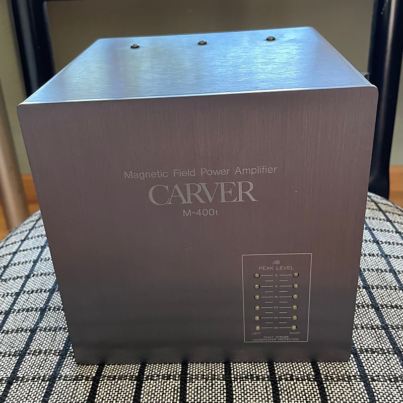 Carver M-400t Stereo Power Amplifier | Reverb