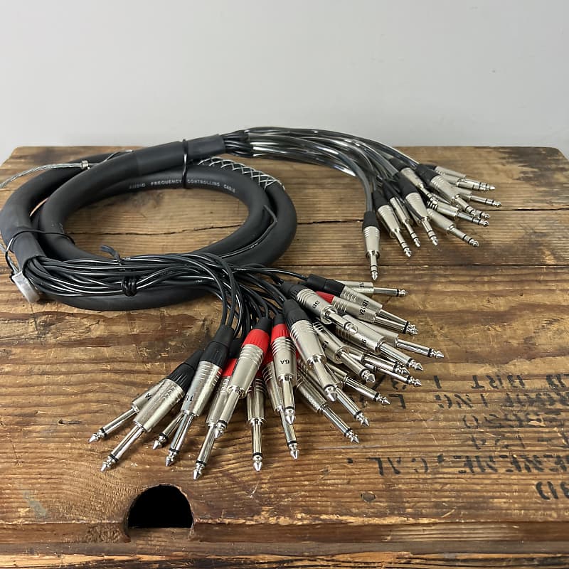 Insert snake 12x24 1/4 TRS to 1/4” 6ft | Reverb