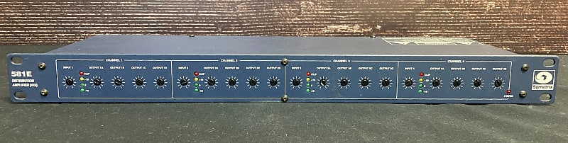 Symetrix 581E Distribution Amplifier Power Amplifier | Reverb