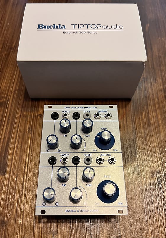 Tiptop Audio Buchla 258T - Dual Oscillator - MINT | Reverb