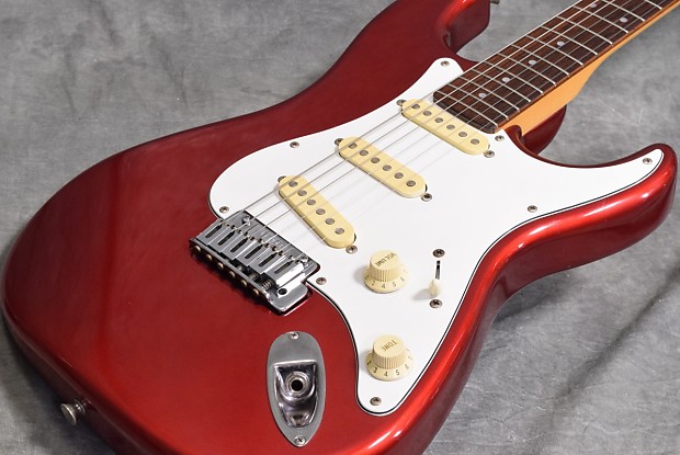 Fender Japan STS-55R Candy Apple Red | Reverb