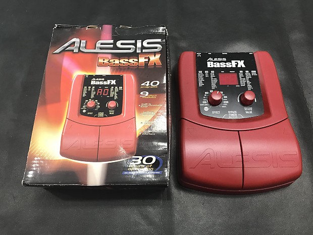 Alesis BassFX Effects Processor Pedal w/Box and Manual | Reverb