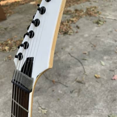 Custom 7 String V with Ibanez Neck | Reverb