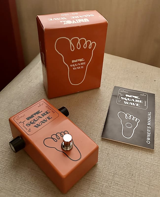 Univox Square Wave Fuzz Distortion Pedal 1970s - Orange | Reverb Univox Square Wave Fuzz Distortion Pedal 1970s - Orange | Reverb