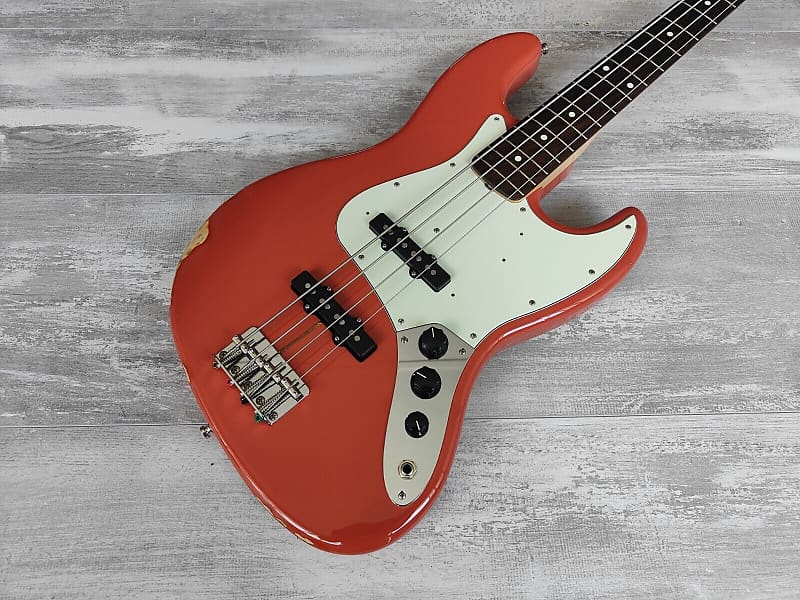 2021 Fender Japan Traditional 60's Jazz Bass (Fiesta Red) | Reverb