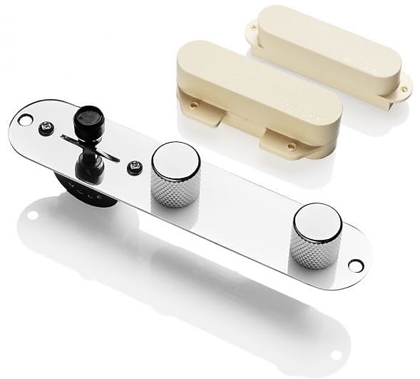 EMG TX SYSTEM IVORY 2 ACTIVE SOLDERLESS TELECASTER PICKUP SET | Reverb