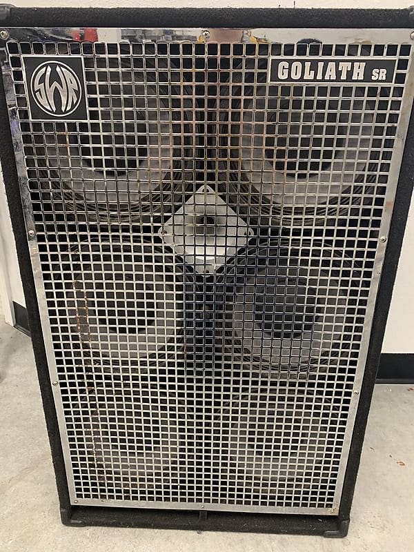 SWR GOLIATH SENIOR BASS SPEAKER CABINET 6-10 Black | Reverb