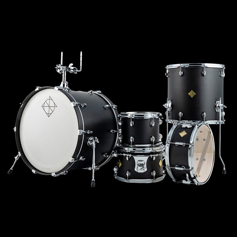 Dixon Cornerstone Classic 522 SP 5-pc Shell Kit - Satin Black | Reverb
