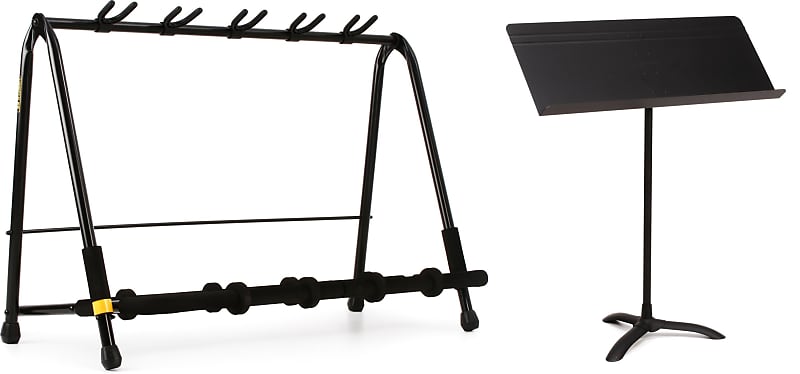Hercules Stands GS525B Multi-guitar Rack for up to 5 Guitars | Reverb