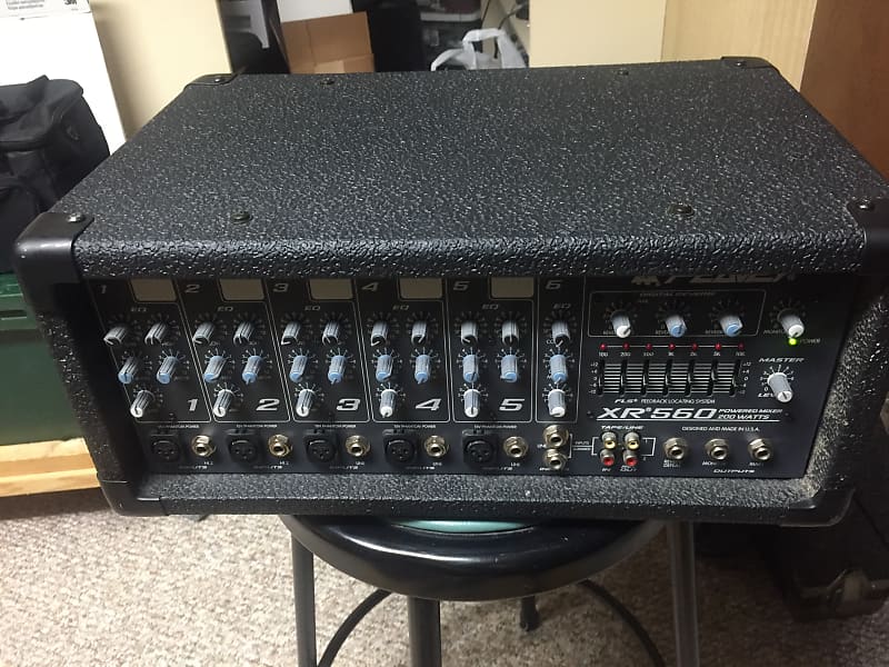 Peavey XR-560 6-Channel Powered Mixer | Reverb