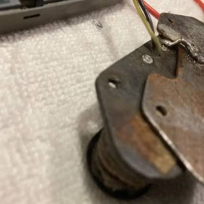 Vintage Fender USA 1969-1970 Telecaster BRIDGE Staggered Pole | Reverb