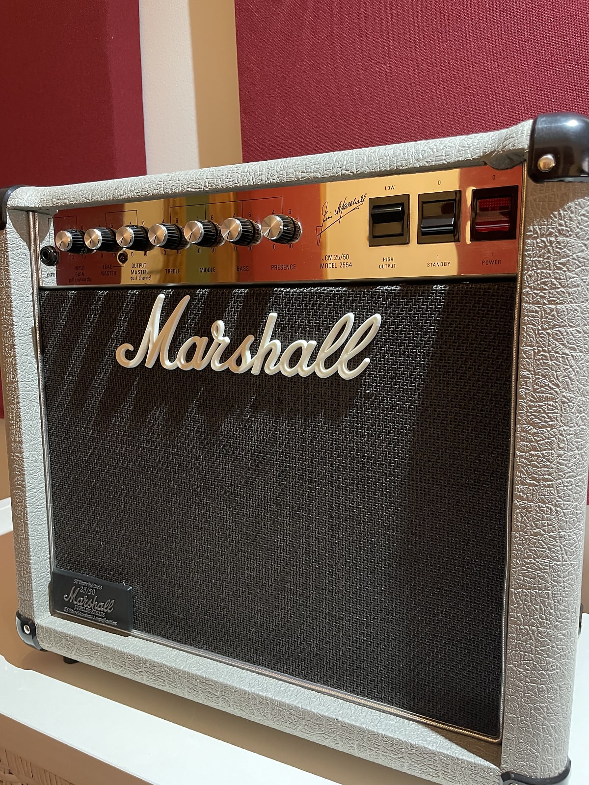 Marshall 2554 Silver Jubilee 1x12 50w combo. Ex cond. - £1099 + ship ...