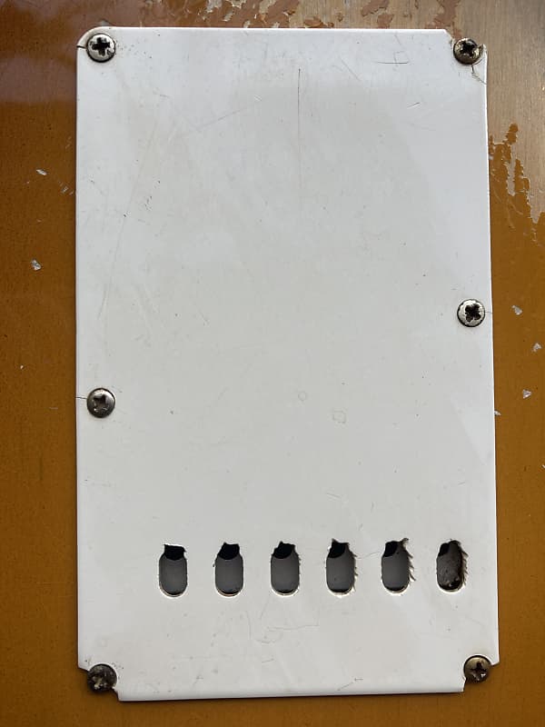 Fender Stratocaster backplate 1962 | Reverb