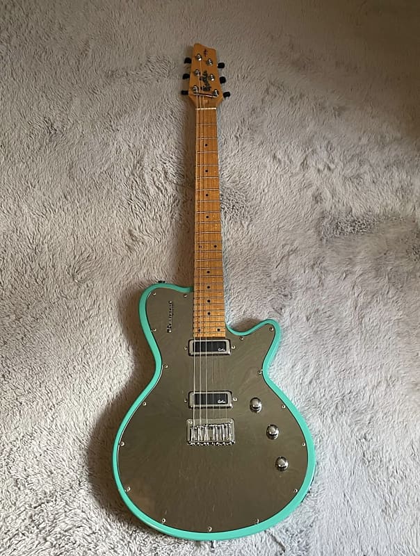 Godin Radiator 2001 - Teal | Reverb