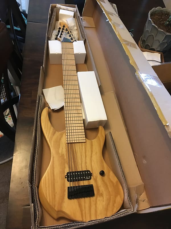 Agile Intrepid 930 Natural Satin 9 string 30” scale free | Reverb