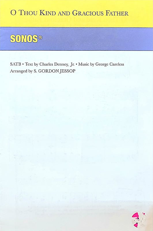 Used Sheet Music - O Thou Kind and Gracious Father - SATB | Reverb
