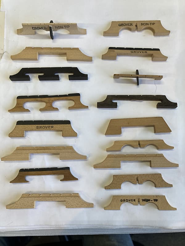 Vintage Misc. Grover Banjo Bridges | Reverb