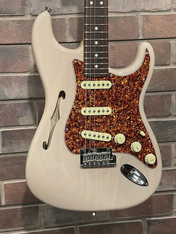 Fender American Professional II thinline Strat - Trans shell | Reverb