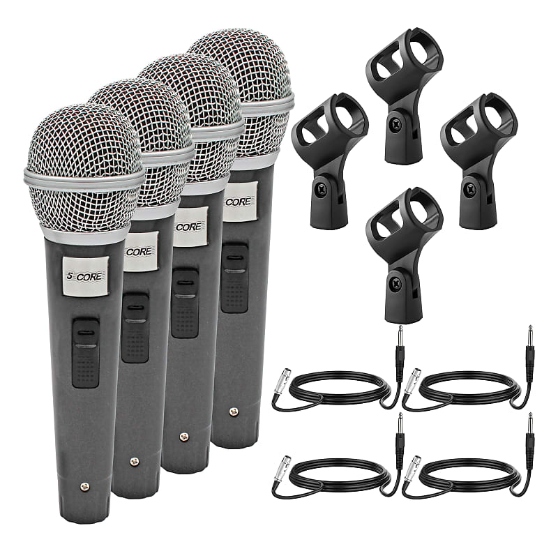 5 Core Professional Dynamic Microphone Cardioid | Reverb