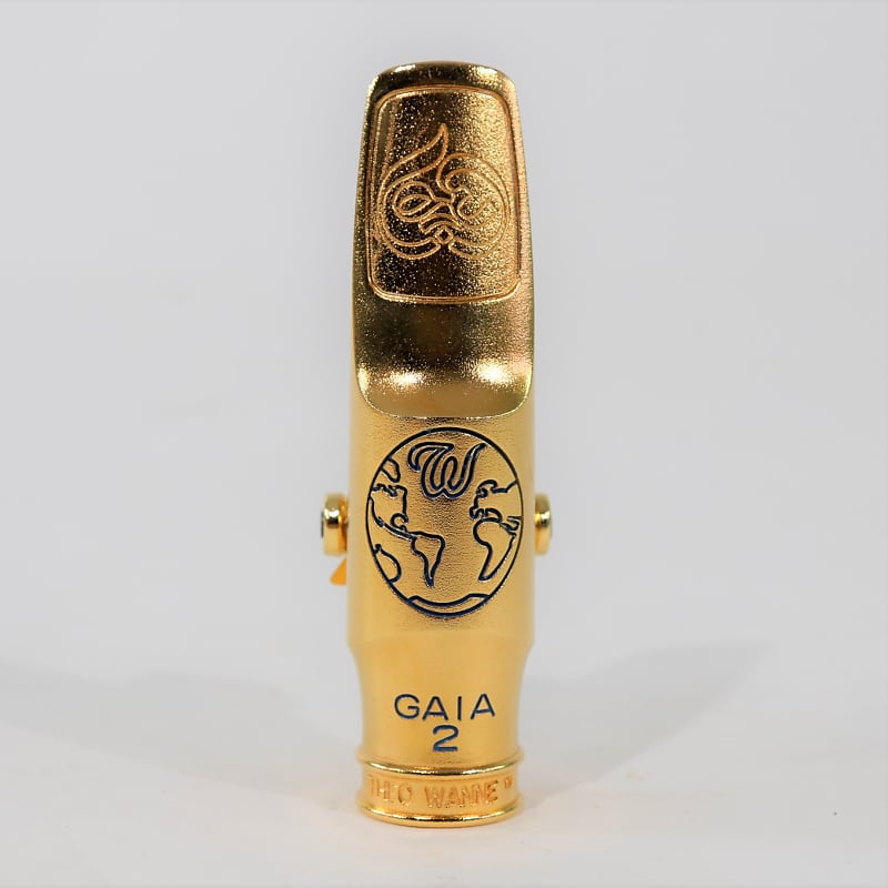 Theo Wanne GAIA2 Gold 9 Alto Saxophone Mouthpiece DEMO MODEL | Reverb