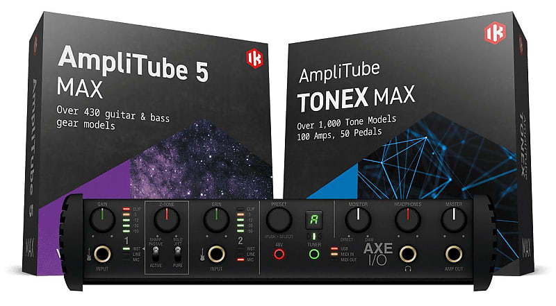 IK Multimedia Axe I/O + AmpliTube 5 Bundle | Reverb