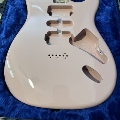 Warmoth Hardtail Stratocaster Body - Shell Pink Brand New | Reverb