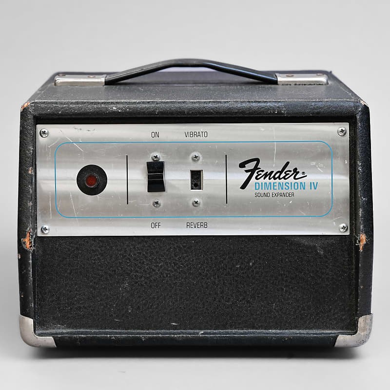 Fender Dimension IV 1968 Sound Expander Tel-Ray Oil Can | Reverb