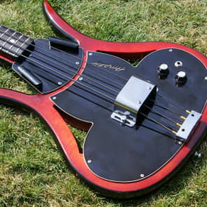 Ultra Rare All Original 1966 Ampeg ASB-1 Devil Bass | Reverb UK