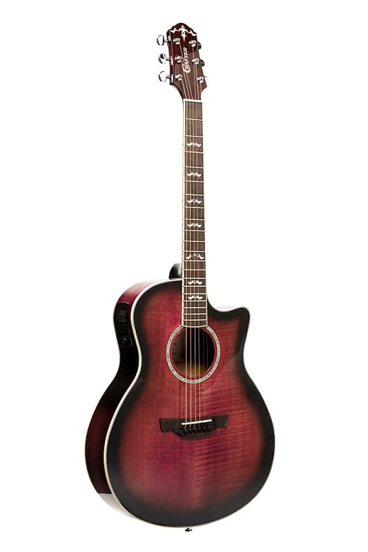 Crafter Noble Cutaway Small Jumbo Electro Acoustic Guitar, | Reverb UK