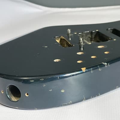 1987 Charvel Jackson Import Model 6 Cobalt Blue Guitar Body & | Reverb