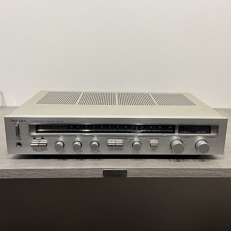 Technics SA-203 Stereo Receiver | Reverb
