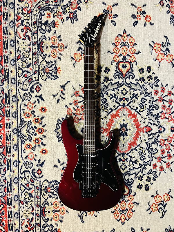 1992 Jackson Fusion EX Professional HHS MIJ - Crimson Red - | Reverb