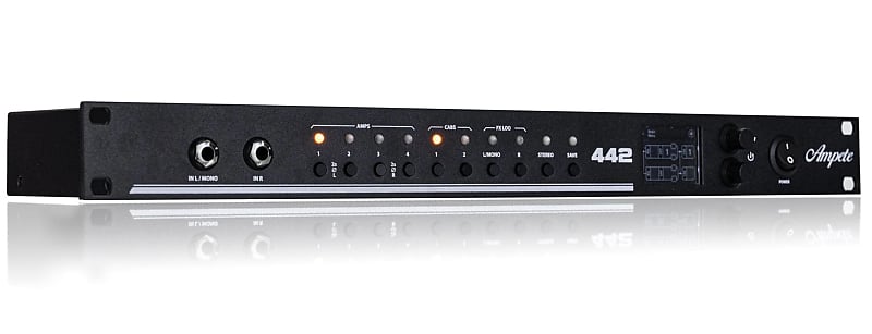 Ampete Engineering 442 4xAmp/4xFX/2xCab/Stereo/Wet/Dry/Wet - | Reverb
