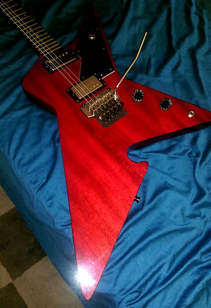 Washburn Culprit CP-2003 1998 Trans Red w/ Black Picguard | Reverb