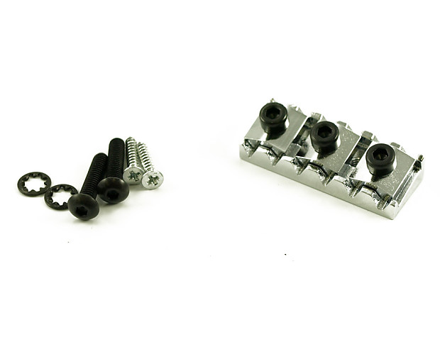 Floyd Rose Original R9 nut chrome Bullet recess | Reverb