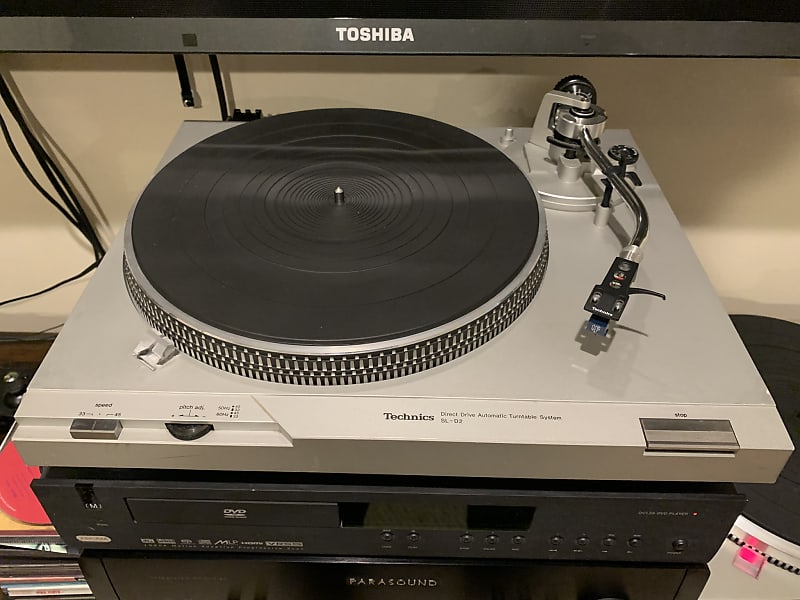Technics SL-D2 1980 Silver - Restored | Reverb