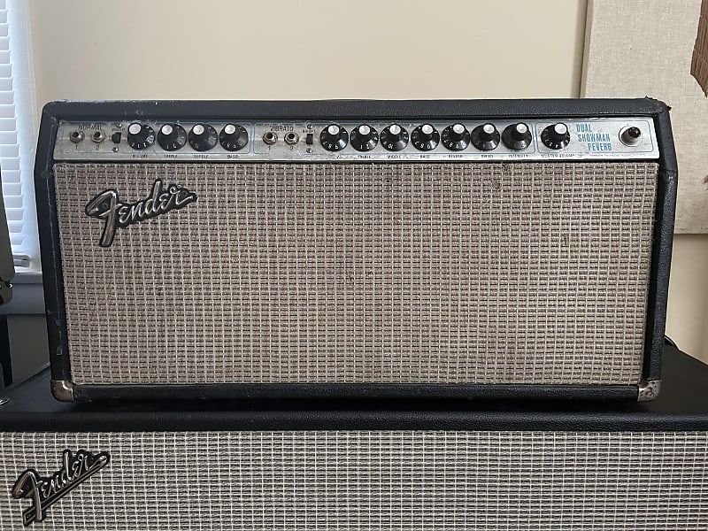 Fender Dual showman reverb 70s | Reverb