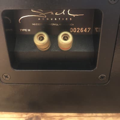 Vintage Snell Acoustics Type M bookshelf speakers | Reverb